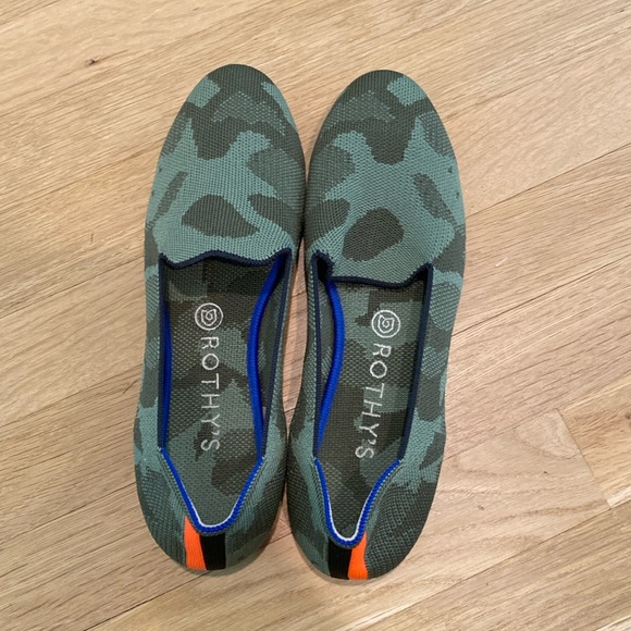 Rothy's | Shoes | Rothys The Loafer In Olive Camo Size 9 | Poshmark